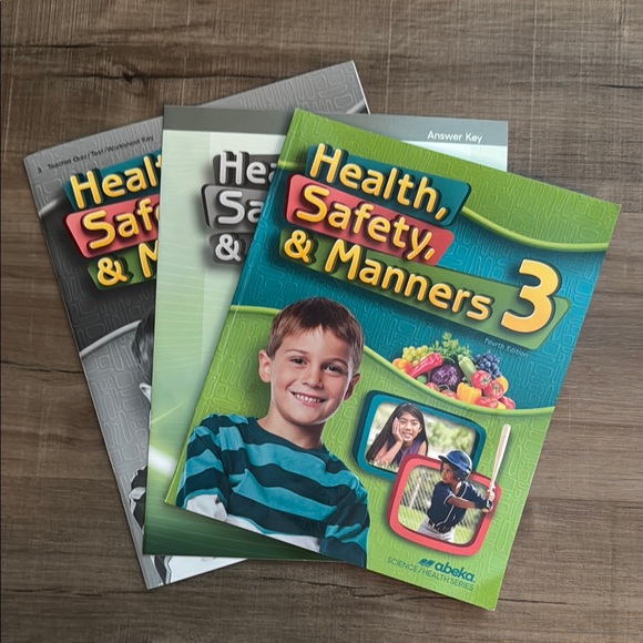 Other | Abeka Grade 3 Homeschool Health Safety Manners Book Set 224 ...